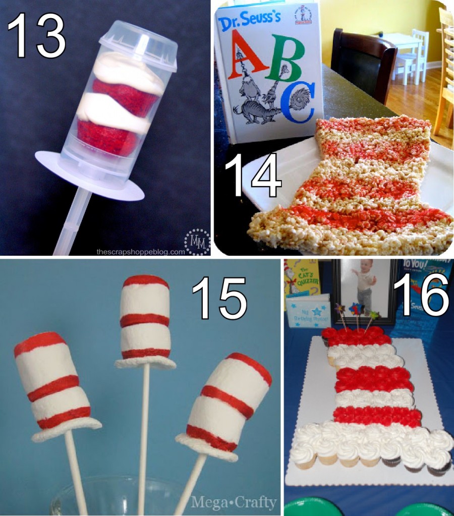20 Cat in the Hat Inspired Food - The Scrap Shoppe