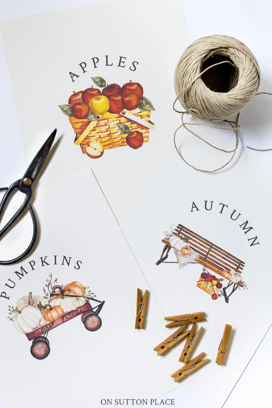 Fabulous FREE Fall Prints - The Scrap Shoppe